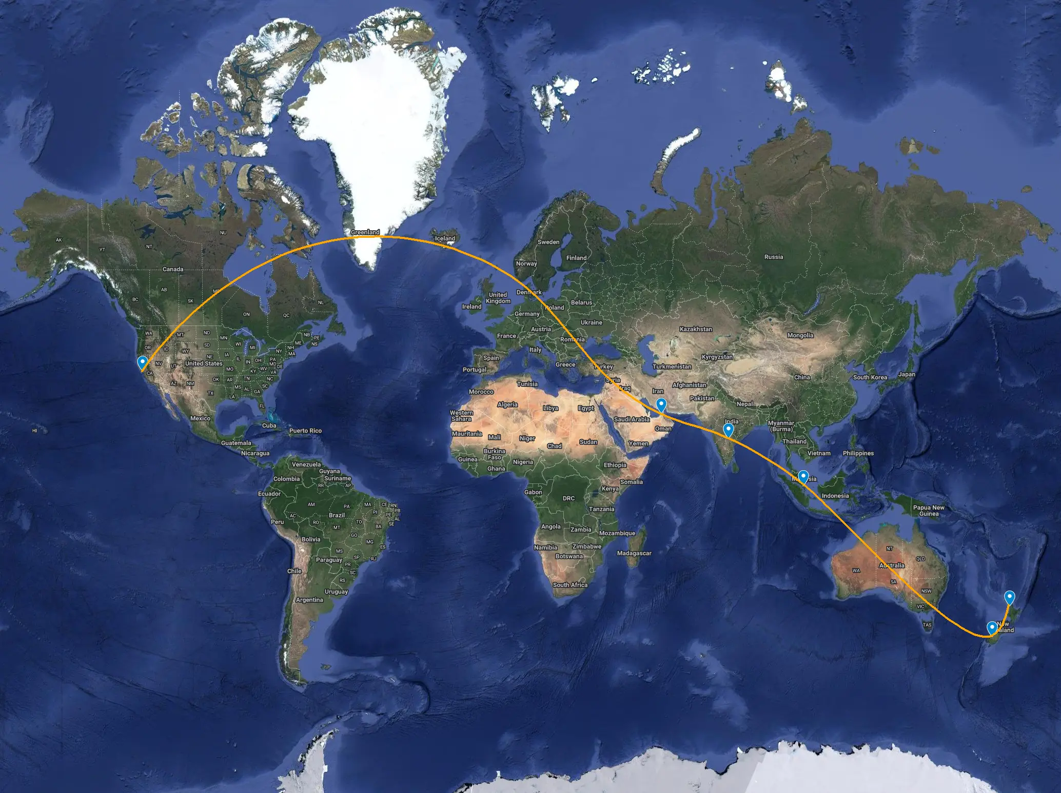 Flight Map